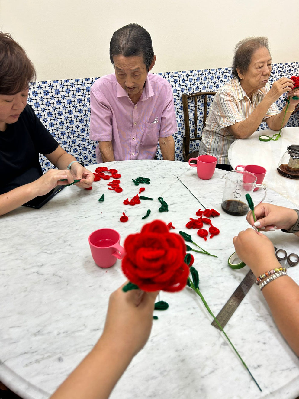 Flower making workshop – Carer